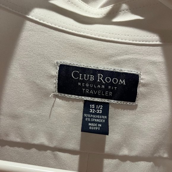 Club Room | Shirts | Mens Dress Shirt Club Room Regular Fit Traveler ...